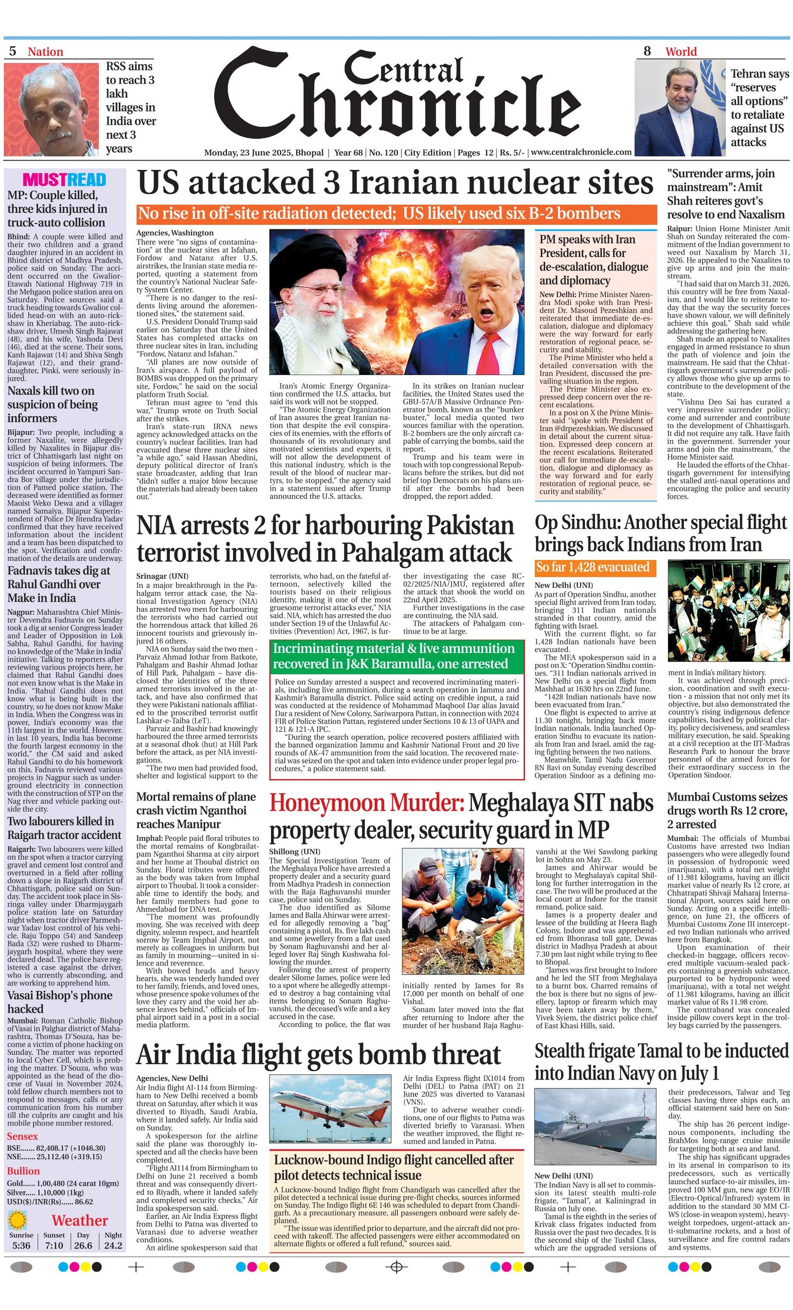 Central Chronicle.com - Epaper, Bhopal News, Madhya Pradesh News ...