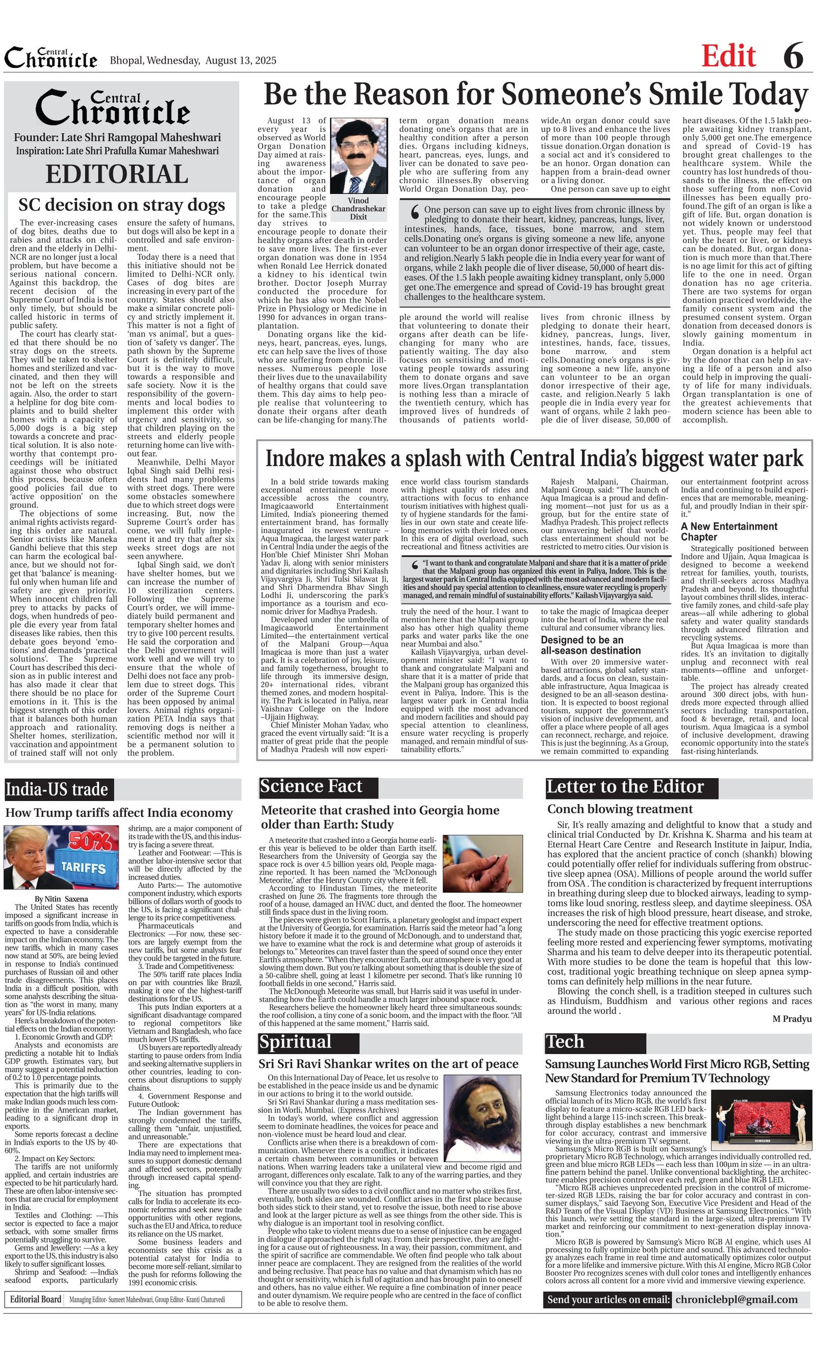 Central Chronicle.com - Epaper, Bhopal News, Madhya Pradesh News ...